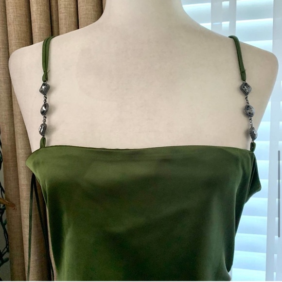 Zara | Dresses | Zara Satin Effect Dress | Poshmark